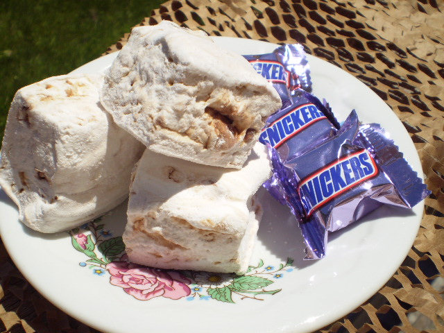 Snickers ® Candy Bar Marshmallows Gourmet Handmade Confection on Luulla